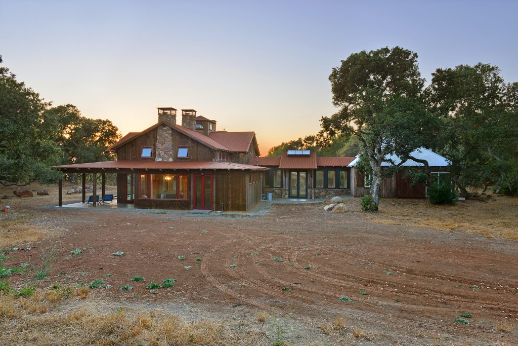 Rustic Farmhouse Compound – James McCalligan Architect